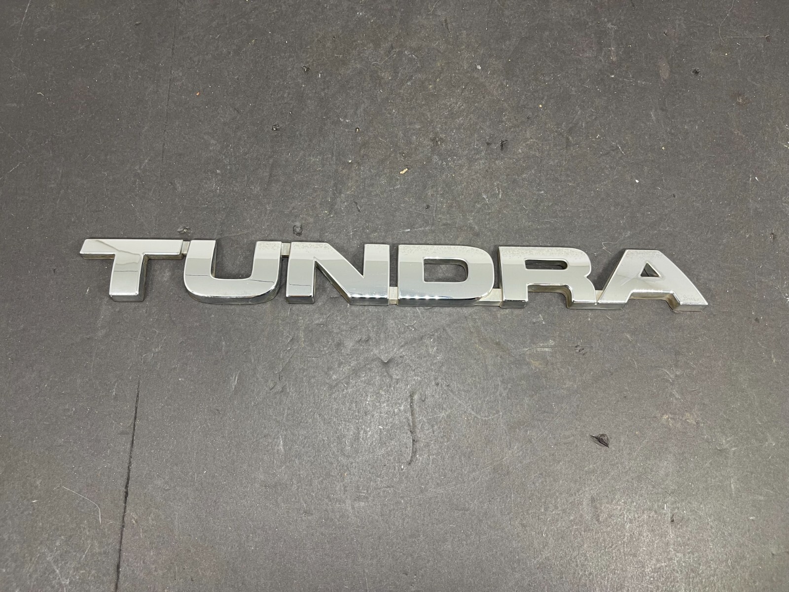 2007 - 2013 Toyota Tundra Rear Trunk Side Door Letter Chrome Emblem ...