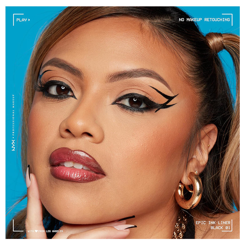 1 NYX Epic Ink Waterproof Liquid Eyeliner "EIL 01 - Black" *Joy's ...