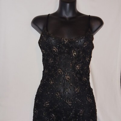 Fredericks of Hollywood Lingerie, Full Body, Bodysuit, Black/Gold, Size ...