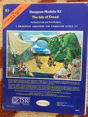 Dungeons and Dragons - The Isle of Dread | eBay
