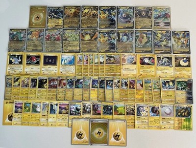 73 Card Pokémon TCG Lightning Lot: VMAX/V/EX-Hyper Rare, Vintage WOTC ...