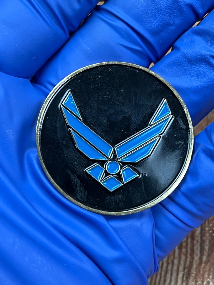 US Air Force Challenge Coin Fly Fight Win USAF | eBay