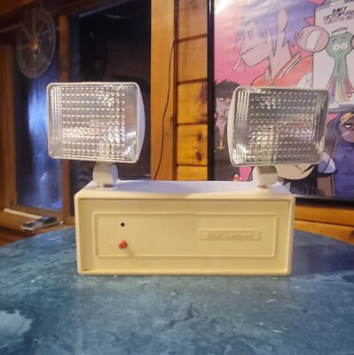 Exide Lightguard Emergency Lighting System • Rebuilt w/New Battery 120v ...