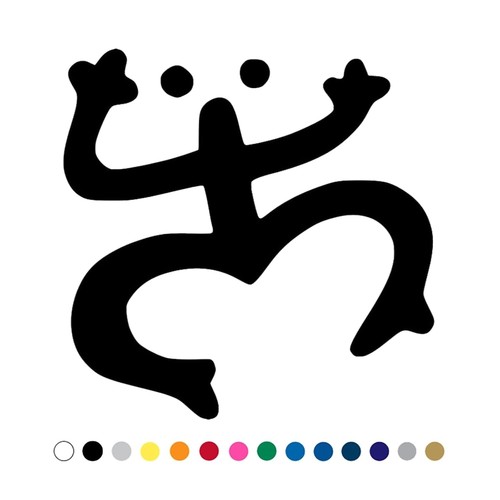 Taino Coqui Puerto Rico Car Truck Decal Rican Symbol Rear Window Laptop ...