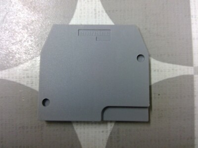 Entrelec FEM 6 End Cover / End Barrier, Gray **Free Shipping** | eBay