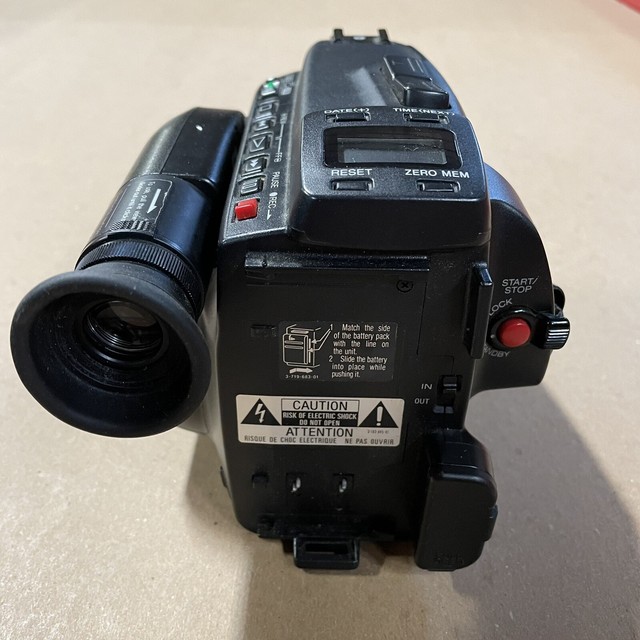 Sony Ccd-tr6 Video8 Handycam Video Camera Camcorder - Not Tested for ...