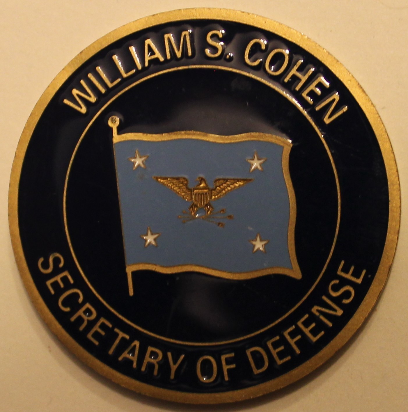 William S. Cohen Secretary of Defense SECDEF DOD First Version ...