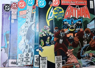 Detective Comics Batman #598-616 +annuals, multi-pick (DC 1982-1990) | eBay