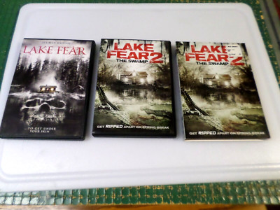 Lake Fear (DVD, 2016) & Lake Fear 2: The Swamp - (DVD, 2017, W ...