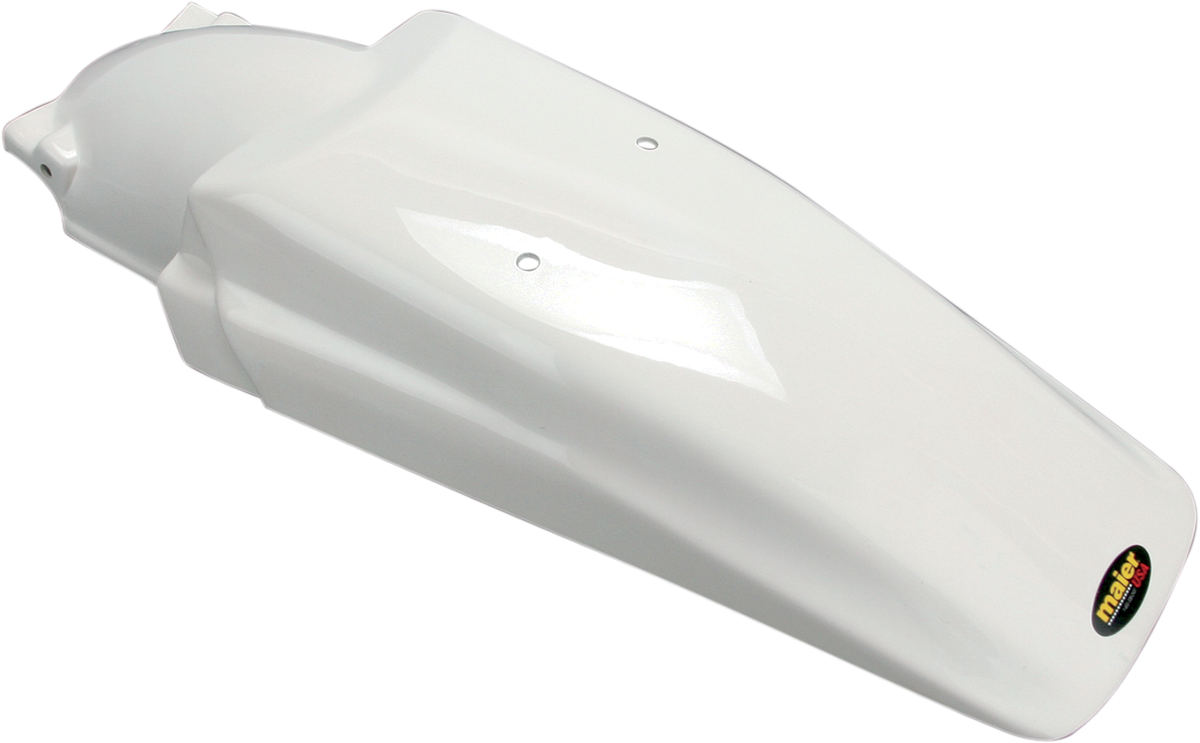 MAIER - 123041 - MX Style Rear Fender - White Honda XR250R XR250L ...
