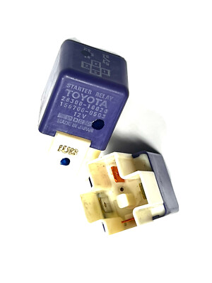 Toyota Denso 12v Purple Starter Relay 28300-10020 156700-0503 4-Prong ...