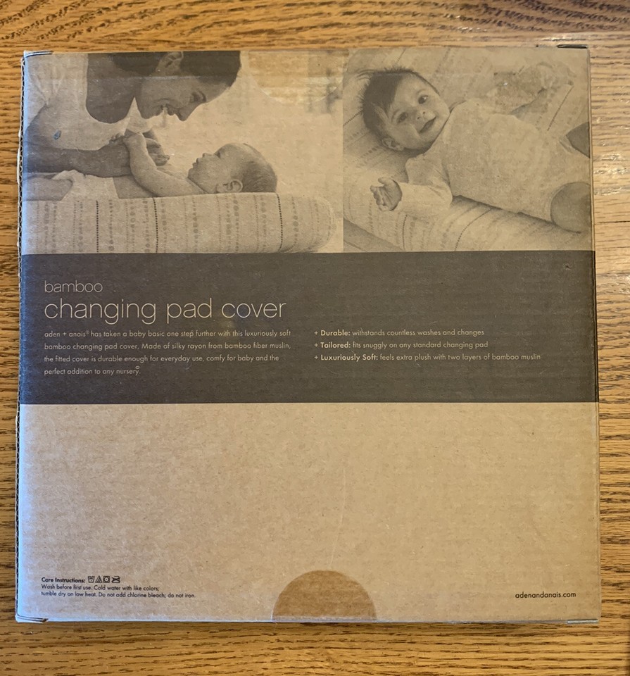 aden & anais Changing Pad Cover New in Box | eBay
