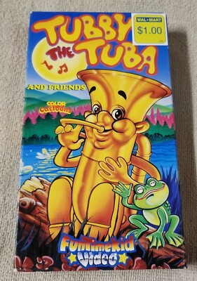 Tubby the Tuba VHS Video Tape UAV 1990 New 3 Stooges Other Vintage ...