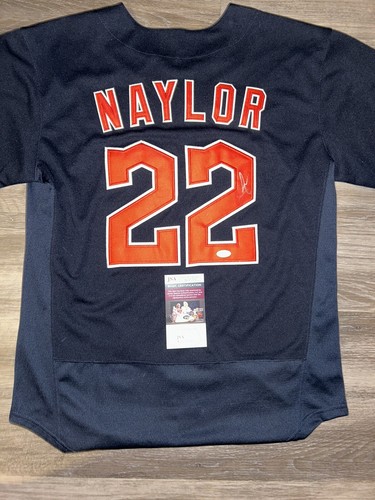 Josh Naylor Signed Auto Cleveland Guardians Jersey JSA COA | eBay