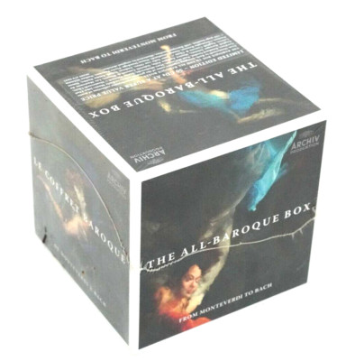 THE ALL BAROQUE BOX ARCHIV PRODUKTION 002894790441 LIMITED EDIT 50 CD ...