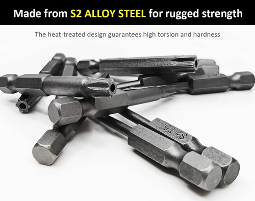 6 Point Security Star Torx Screwdriver Bit Set 12 Different Sizes | eBay