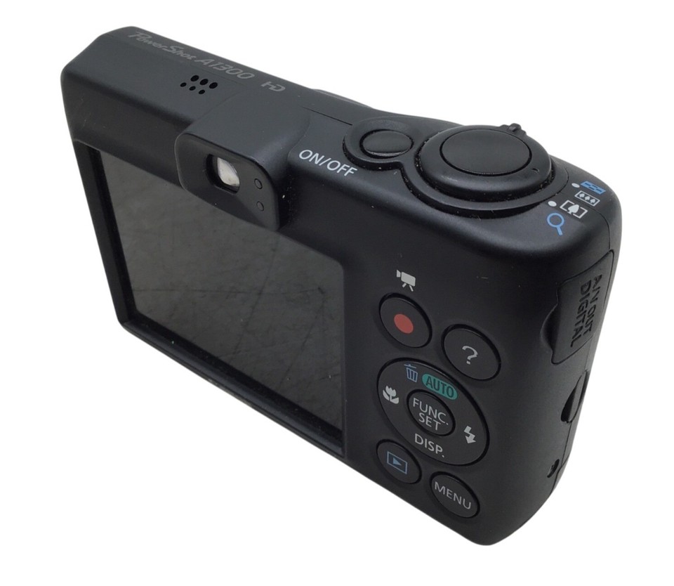 Lot Of 3 Cameras Canon PowerShot SD500 A1300 & Samsung Digimax S700 ...