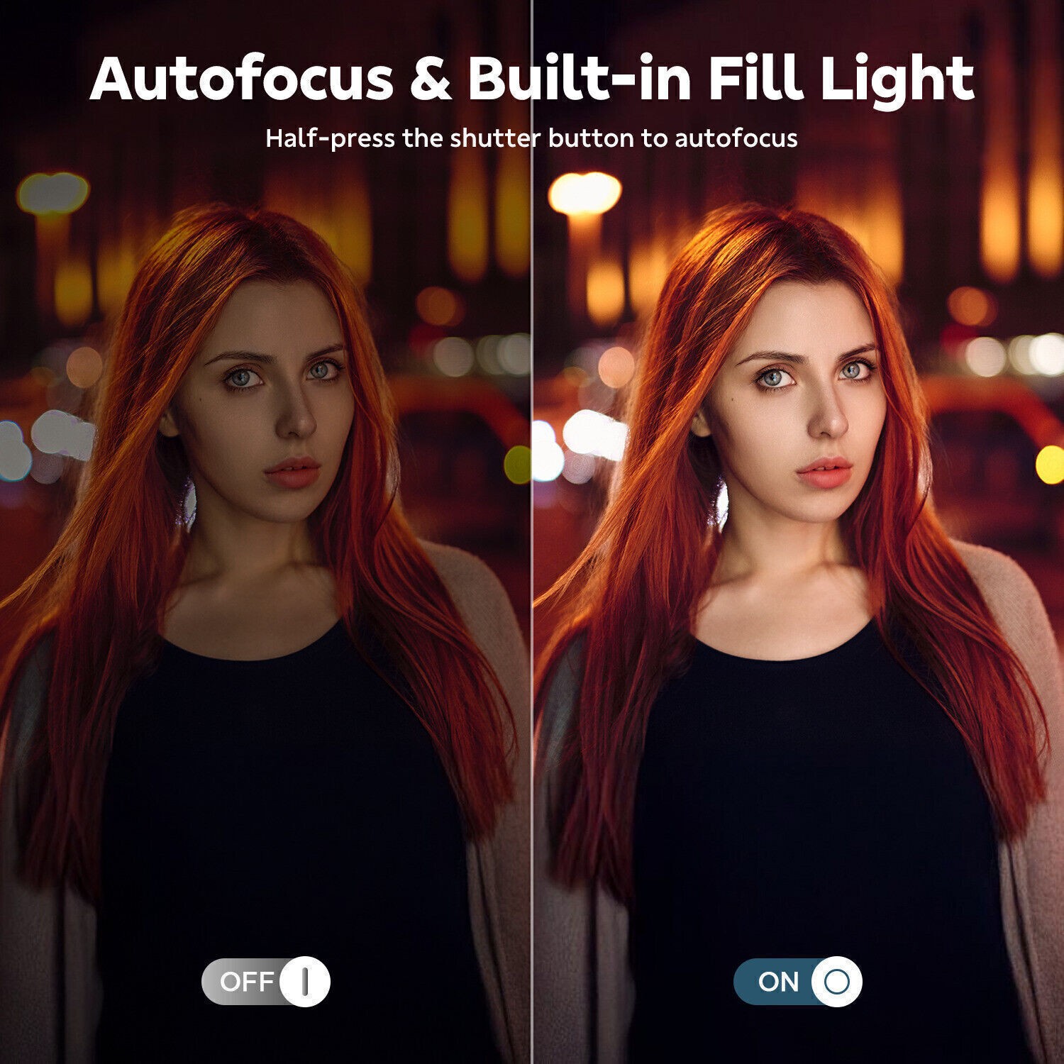 64MP Digital Camera 4K/30FPS Video Camera with Case, 64GB Card for ...