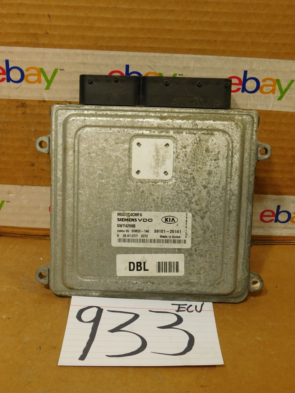 2006 KIA OPTIMA #933 Engine Computer ECM ECU 39101-25141 | eBay