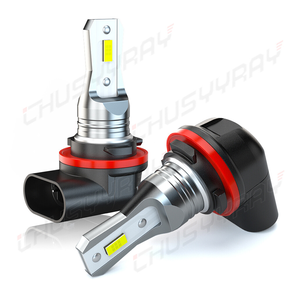 For Kawasaki 92069-0019 3 pins 6000K Bright LED Headlight 12V 35W Bulbs ...