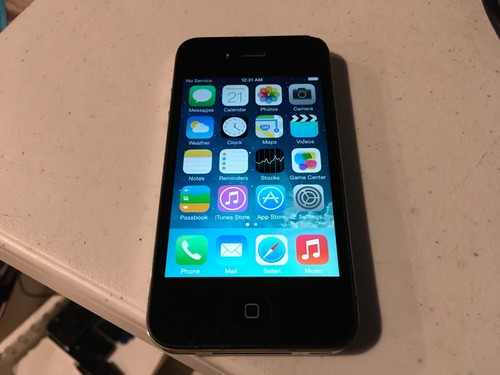 Apple iPhone 4 - 16 GB - Black (AT&T) A1332 | eBay