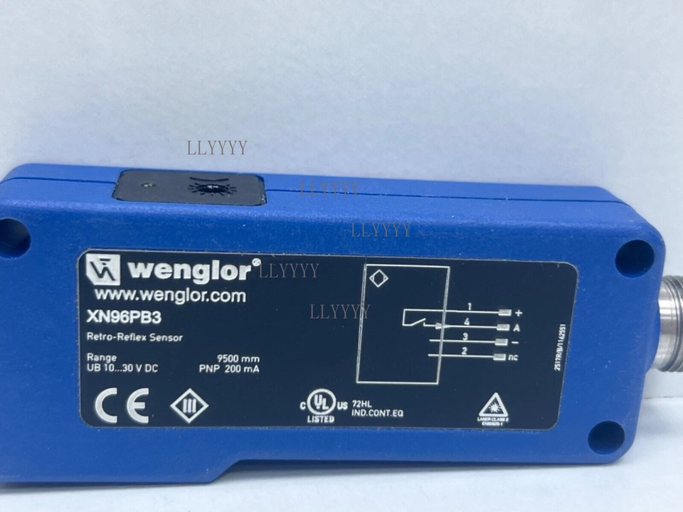 1PCS New Wenglor XN96PB3 Photoelectric Sensor Fast,Next day shipment ...