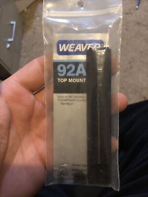 Weaver Top Mount Base 92A 48092 76683480927 | eBay
