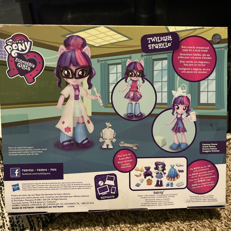 My Little Pony Eg Minis Twit Sparkle Switch N Mix Fash Doll Item New ...