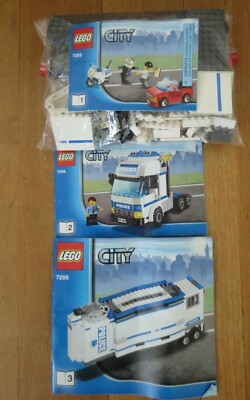 LEGO City (7288) Mobile Police Unit 100% complete with instructions ...