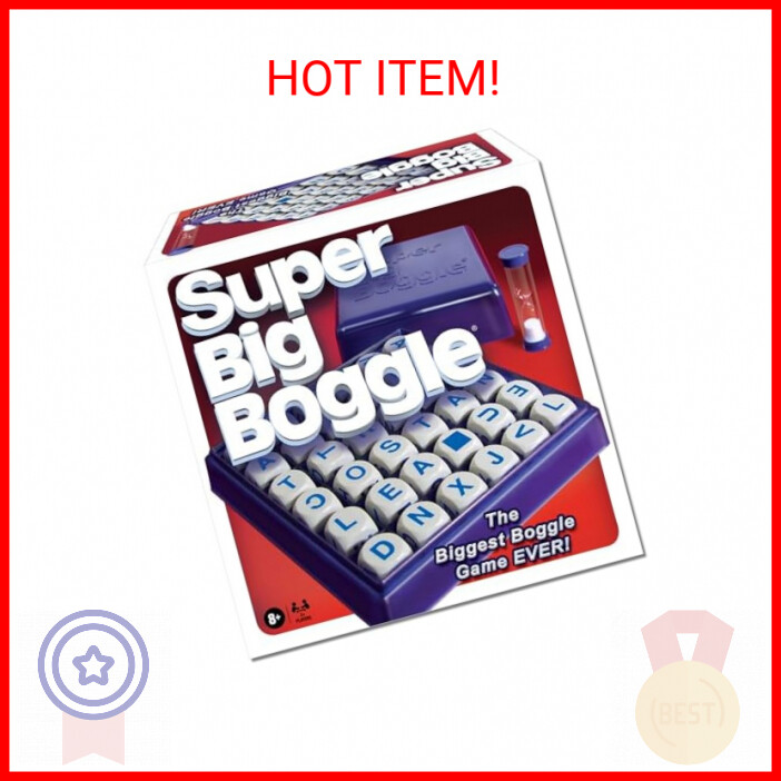 Super Big Boggle with 6x6 Grid and 36 Letter Cubes by Winning Moves Games USA, t 44984395271| eBay