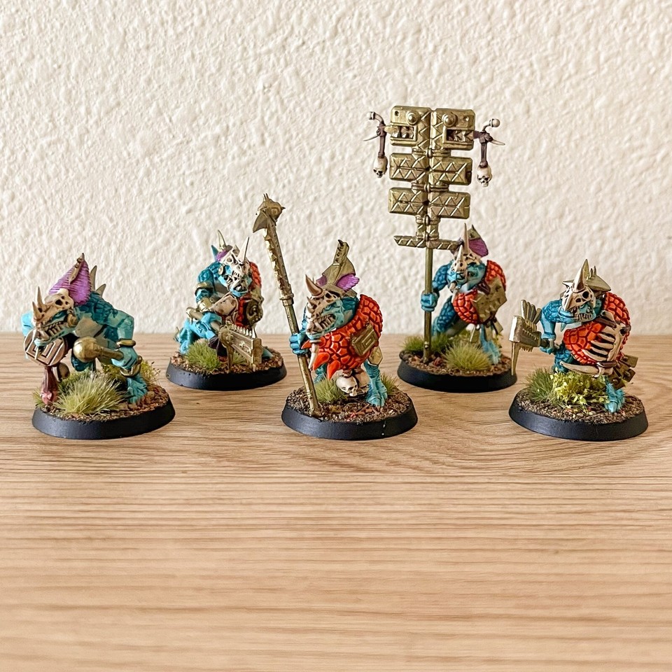 Warhammer Age Of Sigmar - Painted Seraphon Lizardmen Army - BoxedUp ...