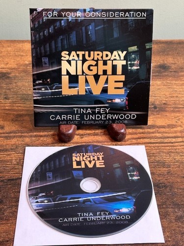 FYC DVD Saturday Night Live SNL Tina Fey Carrie Underwood 2/23/2008 | eBay