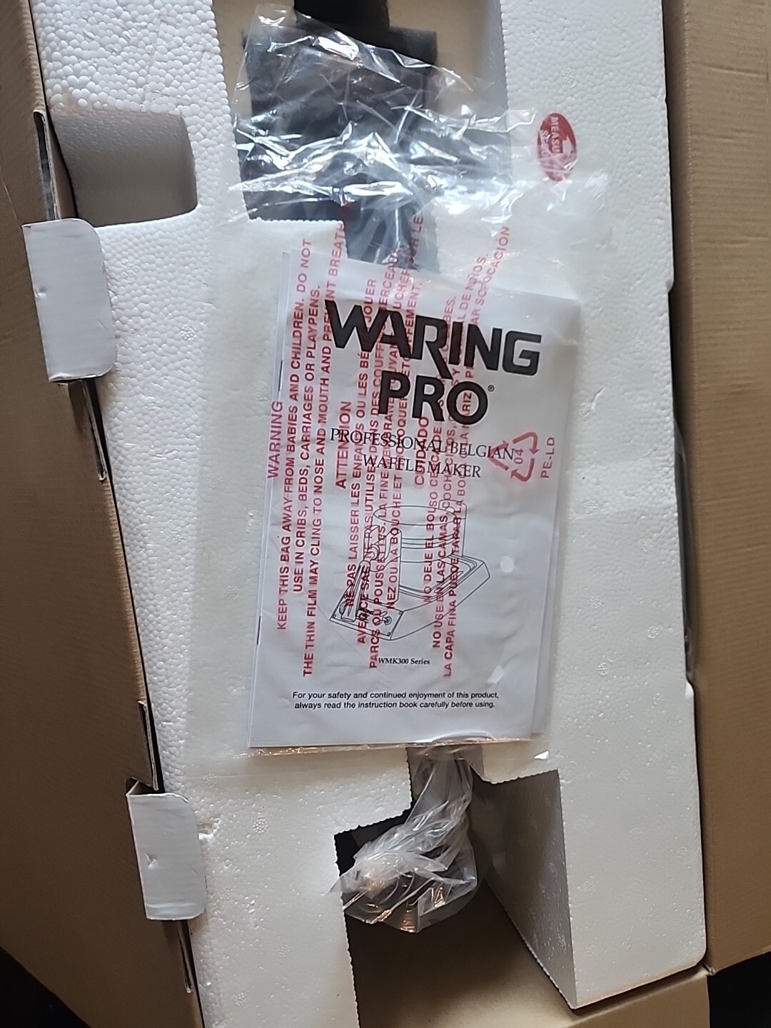 Waring Pro WMK300 Belgian Waffle Maker for sale online | eBay