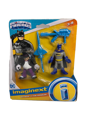 Fisher Price Imaginext DC Super Friends Batman and The Penguin New! | eBay