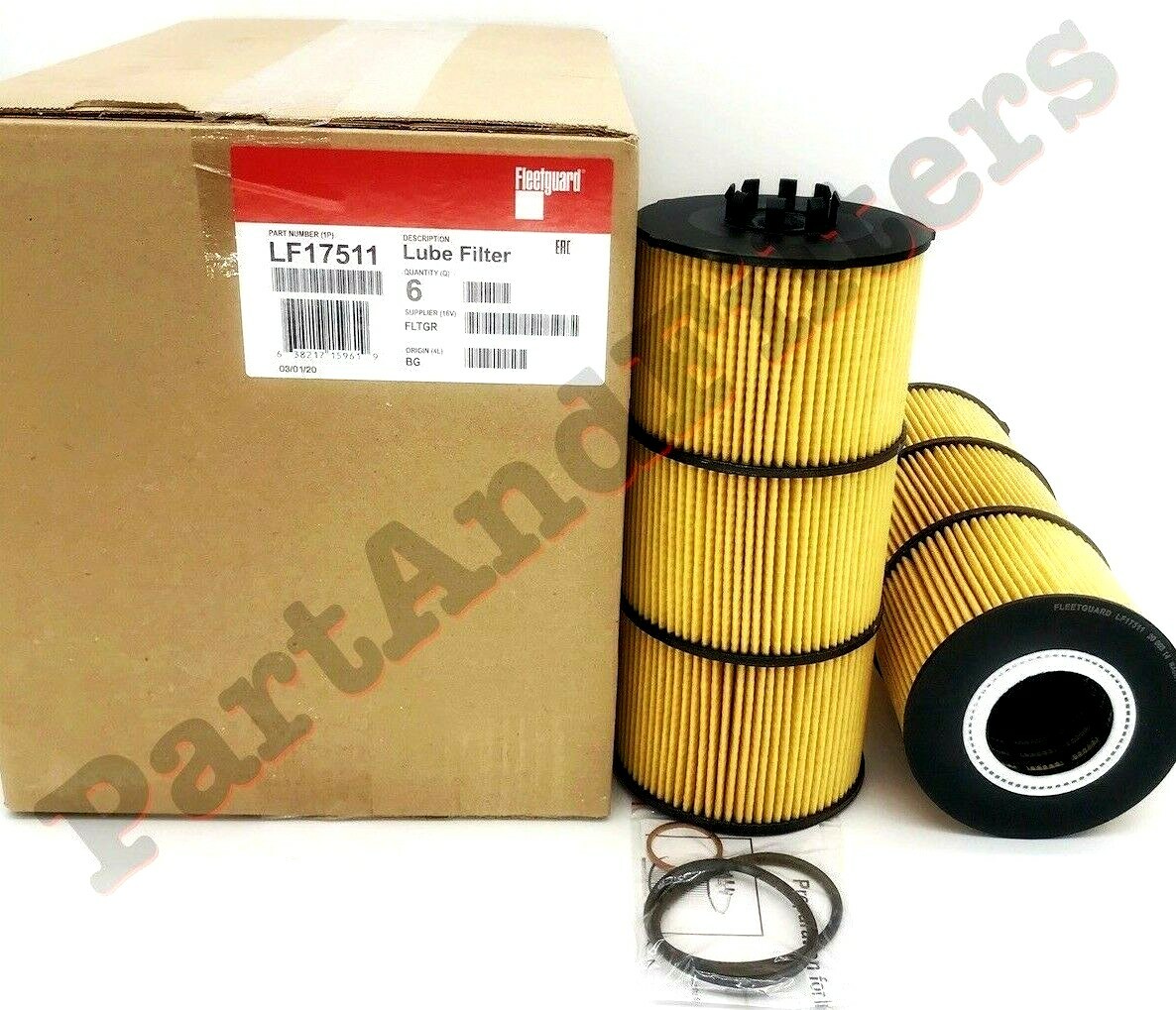 FLEETGUARD LF17511 - cross reference oil filters | oilfilter ...