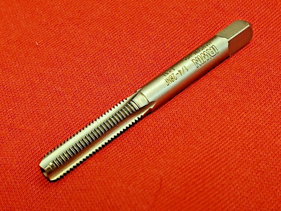 Various Brands SAE Hand Tap Carbon Steel 1/4" to 1" NC & NF Taper Plug ...