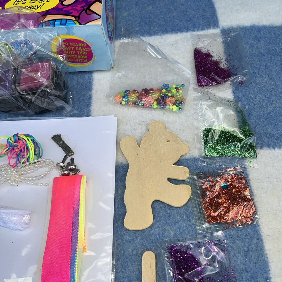 Vintage Lisa Frank Stamp Crafts Stamp Kit Incomplete | eBay