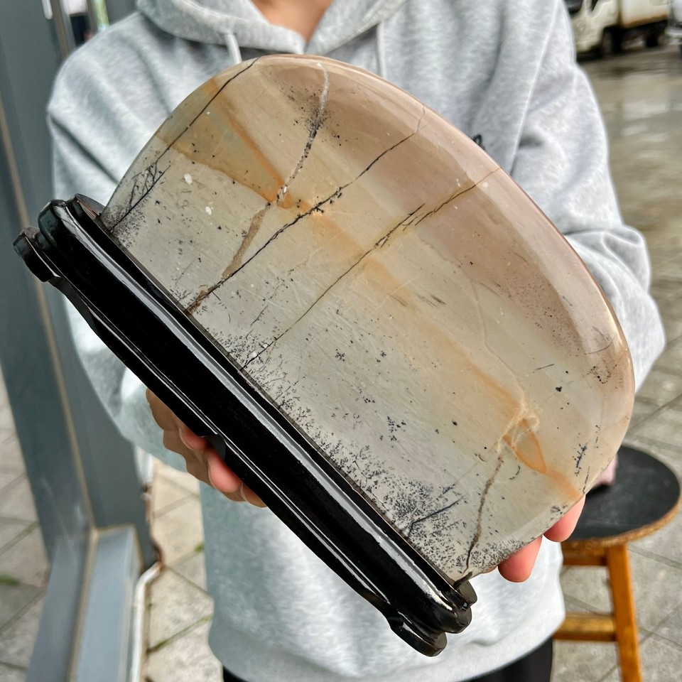 3.9LB Natural Chinese tree shaped limestone image, stone made rural ...