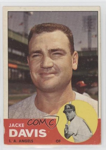 1963 Topps Jacke Davis #117 | eBay
