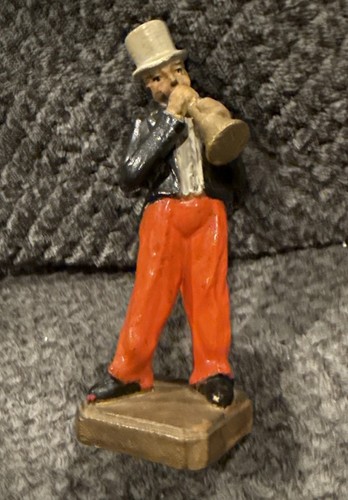 Antique Figurine Musician Marked Occupied Japan Trumpet Player Hand ...