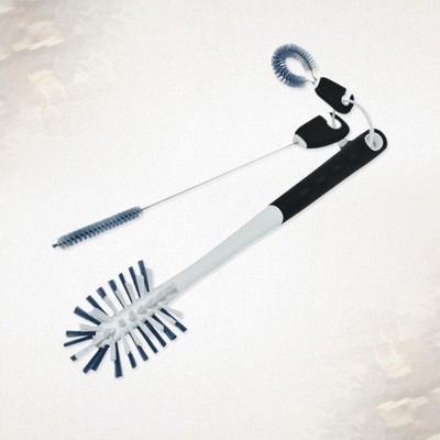 3 Pcs Cleaning Brushes Set Kit For Bottle Test Tube Straw And Gap ...