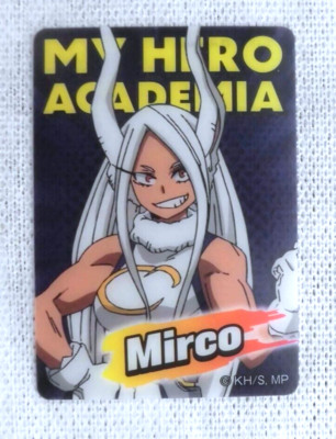 My Hero Academia Plastic Card Mirko Mirco 2-18 | eBay