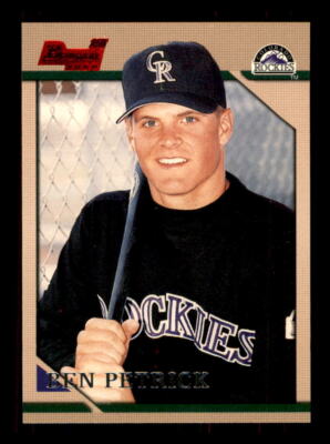 1996 Baseball Bowman Ben Petrick Colorado Rockies #252 RC | eBay