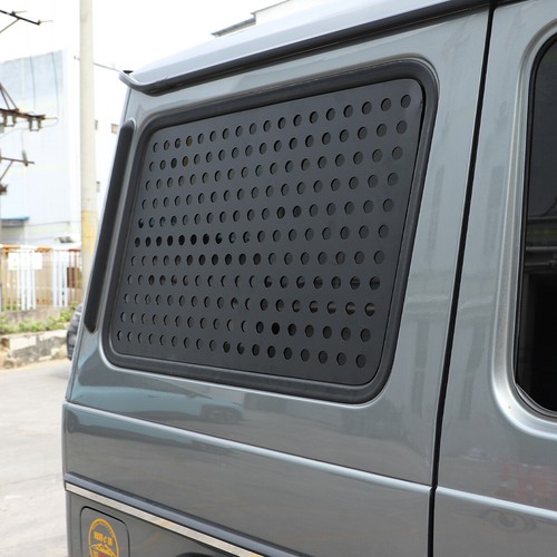 Alloy Car Rear Window Protector Trim Plate Molding Kit For Benz G-Class ...