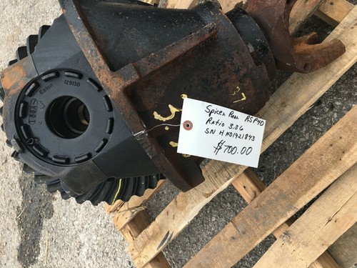 Spicer- RSP40 RATIO 3.36 RATIO TAKE OUTS SN HN01921843- DIFFERENTIAL | eBay