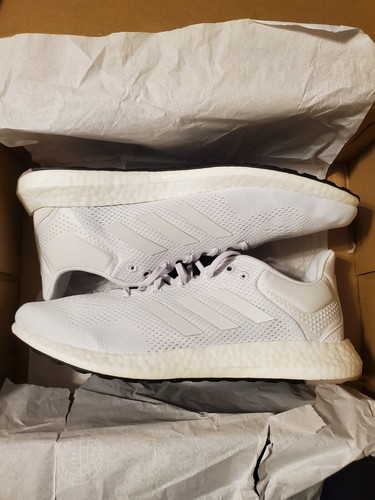 Adidas Pureboost 21 Cloud White Dash Grey Mens Sneaker Running Shoes ...