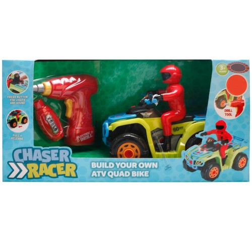 Build Your Own ATV Quad Bike Playset | 30-Piece Toy with Light & Sound ...