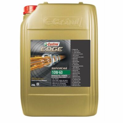 Castrol Edge Supercar Maximum Performance Synthetic Engine Oil 10W60 ...