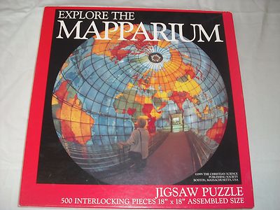 Brand new mapparium 500 piece jigsaw 1995 fab gift | eBay UK