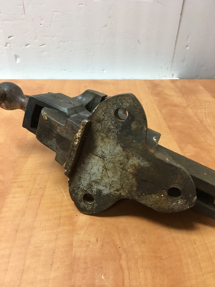 Prentiss Bull Dog No. 50 Vise Bench Antique Tool Cast Iron 3-1/4" Jaw ...